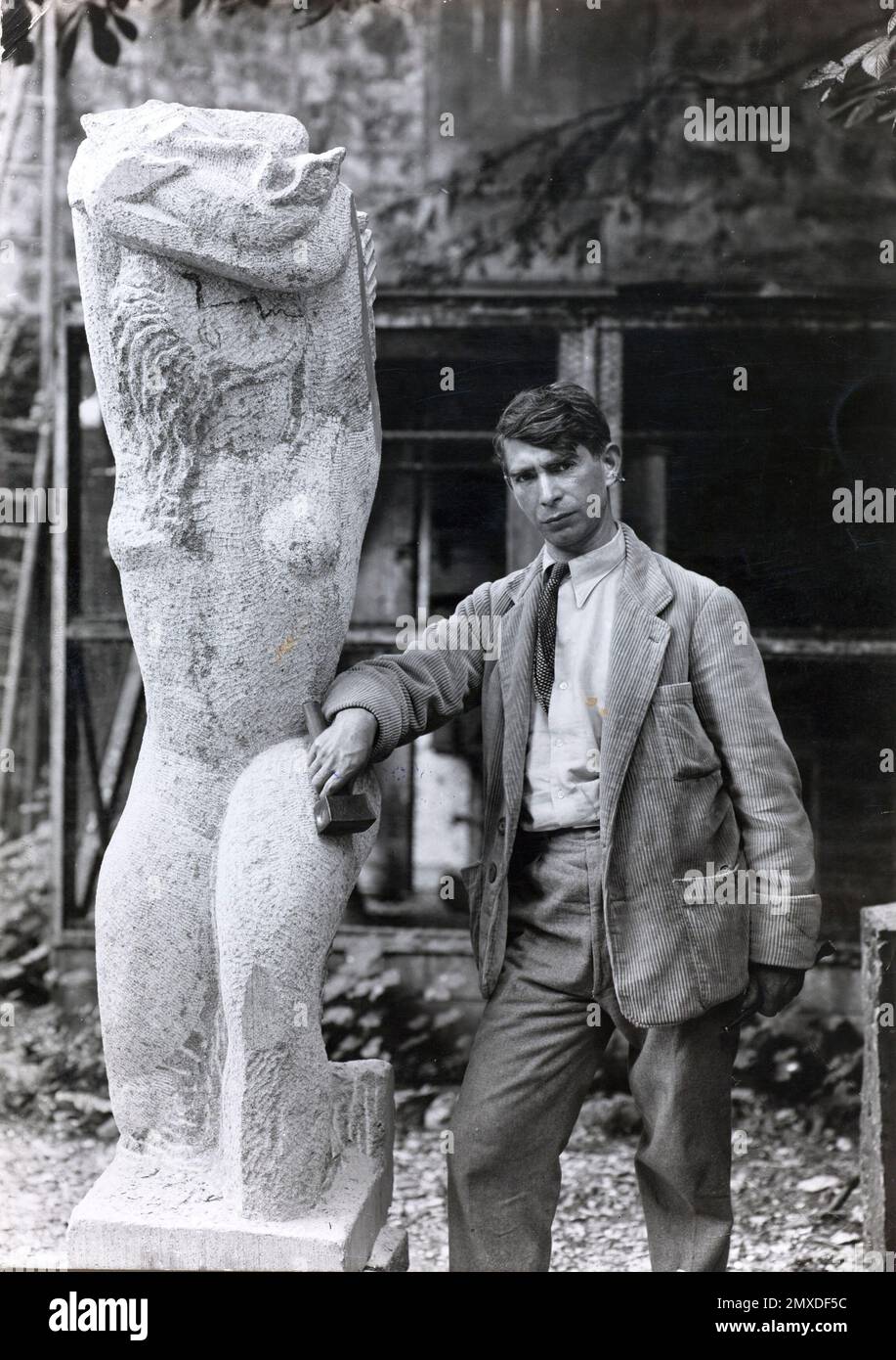 Portrait of Ossip Zadkine (1888-1967). Museum: PRIVATE COLLECTION ...