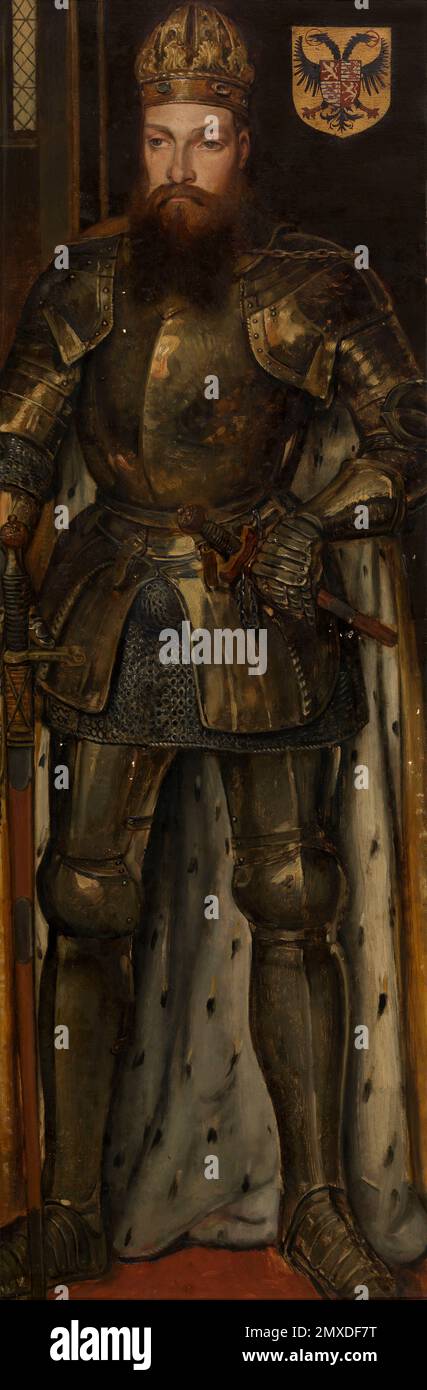 Sigismund, Holy Roman Emperor, 1415. Museum: Royal Museum of Fine Arts ...