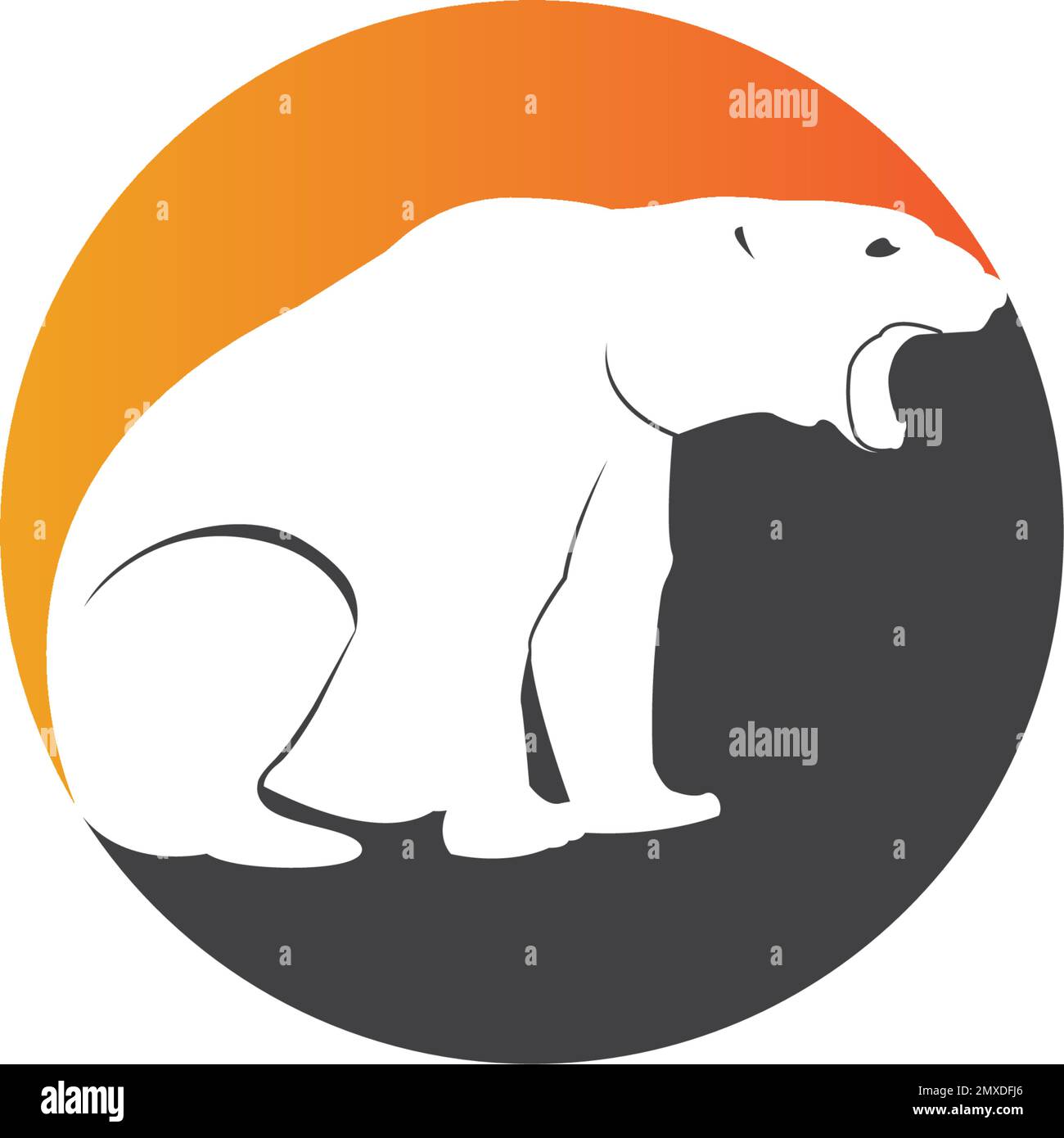 Bear logo vector hi-res stock photography and images - Alamy