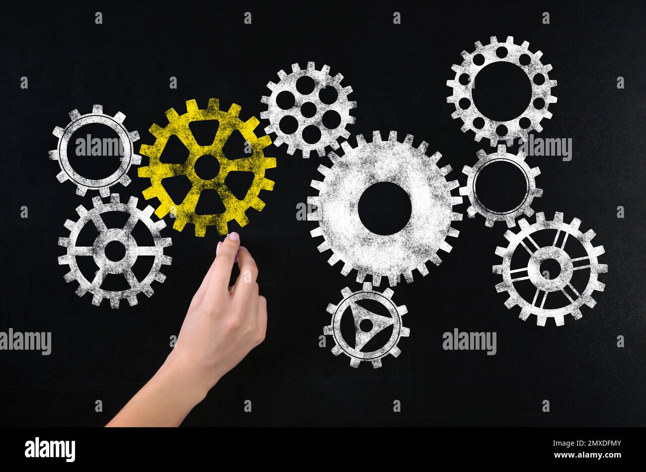 Smart home concept hand drawing hi-res stock photography and images - Alamy