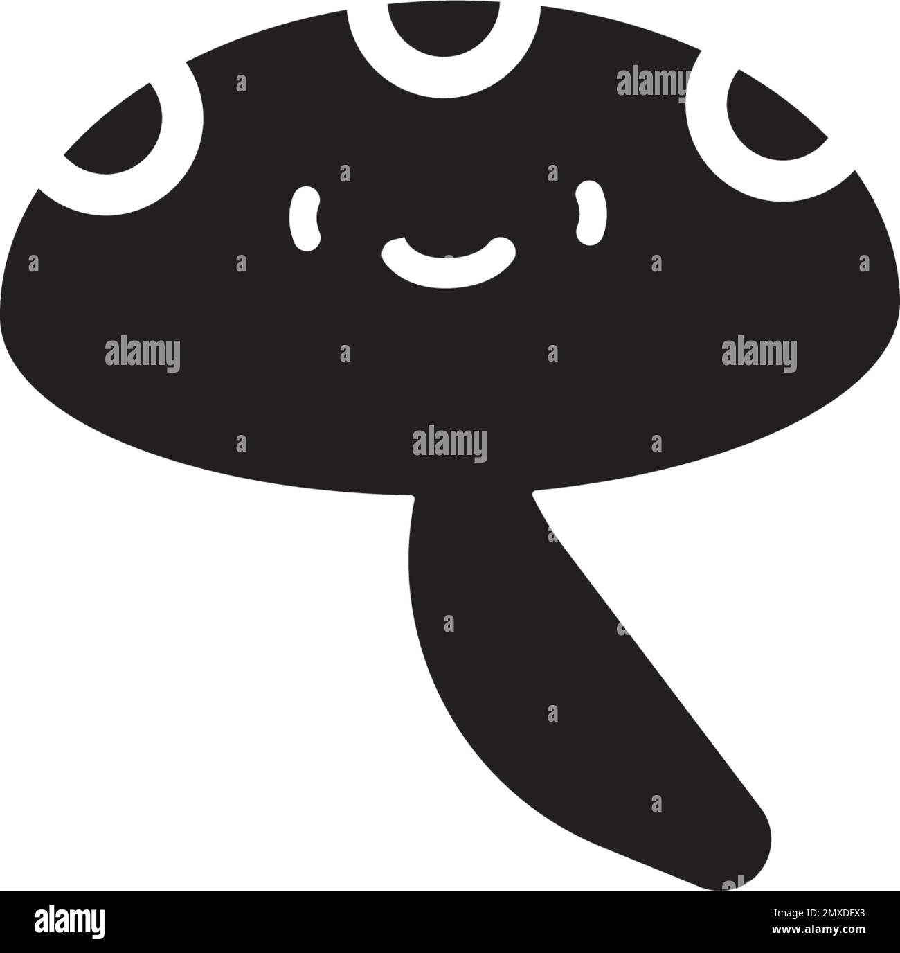 mushroom icon illustration isolated vector sign symbol Stock Vector ...