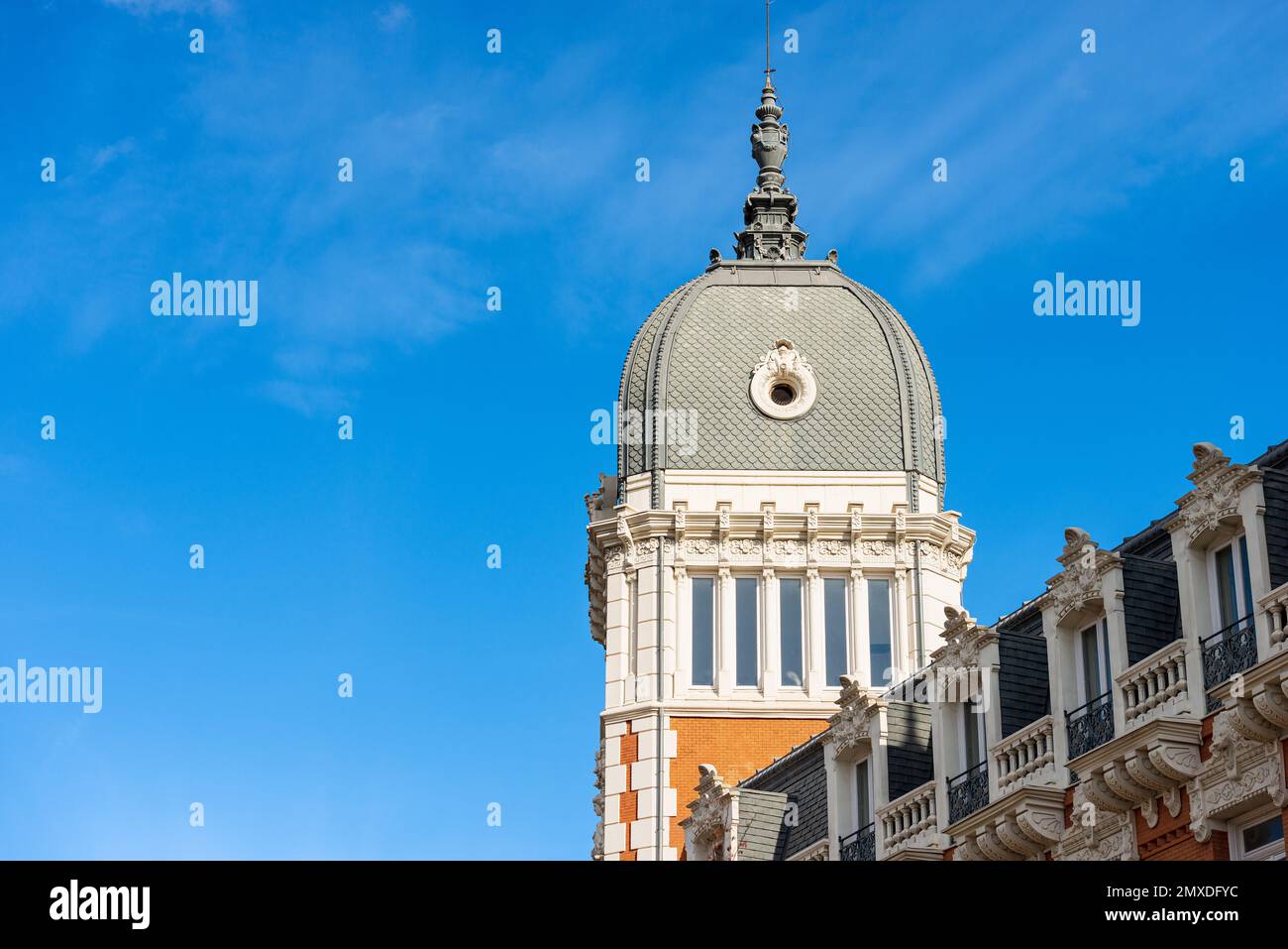 Beautiful building of the Belgian Royal Asturian Company of Mines, 1899 ...
