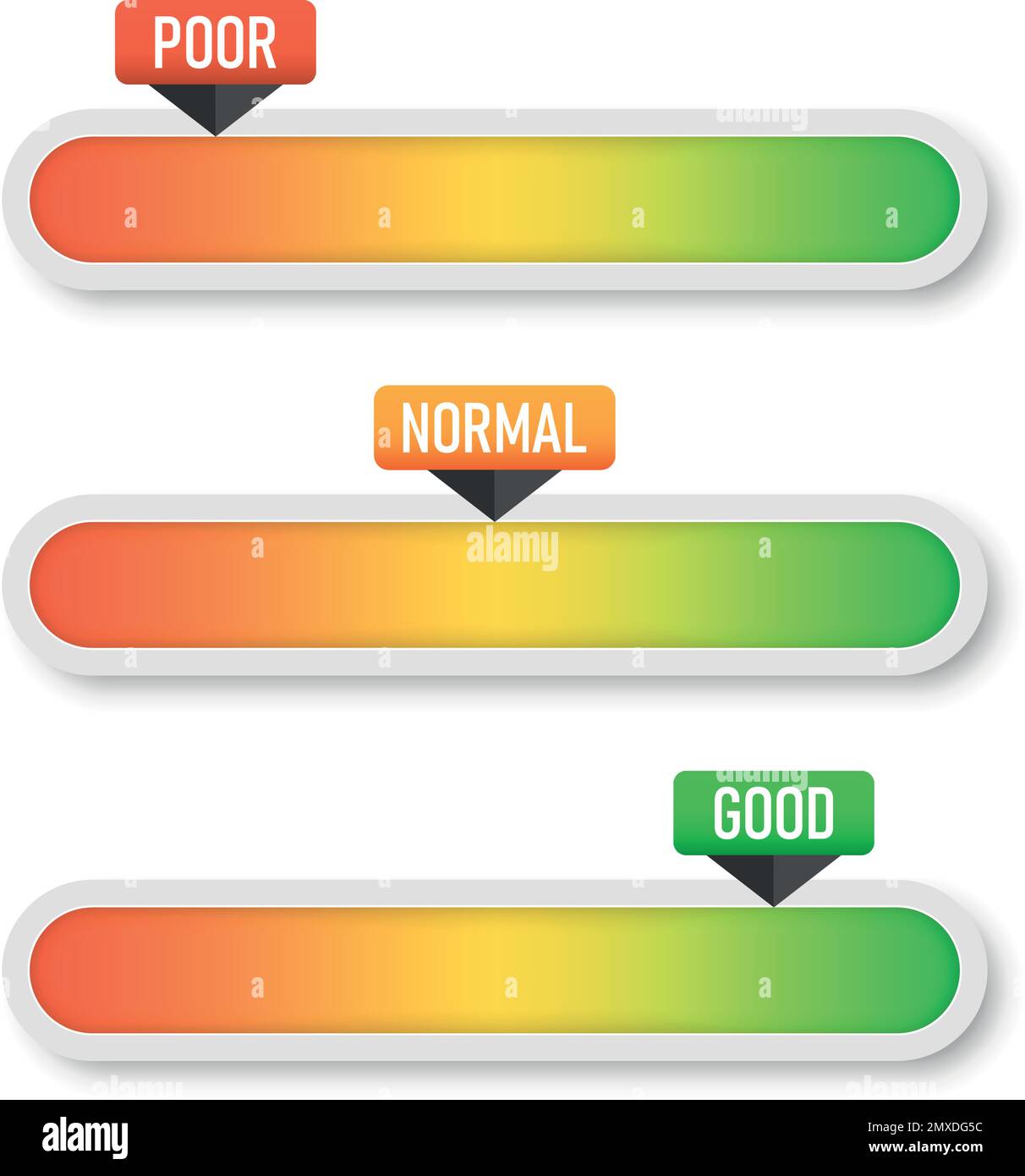 Customer satisfaction meter icon in flat style. Gauge level vector ... Customer satisfaction meter icon in flat style. Gauge level vector ...