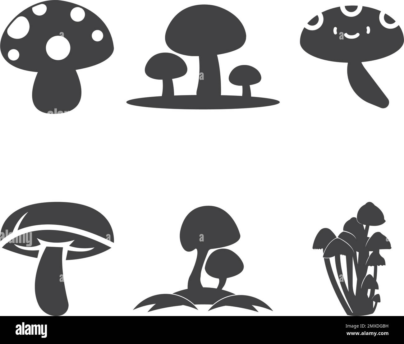 mushroom icon illustration isolated vector sign symbol Stock Vector ...