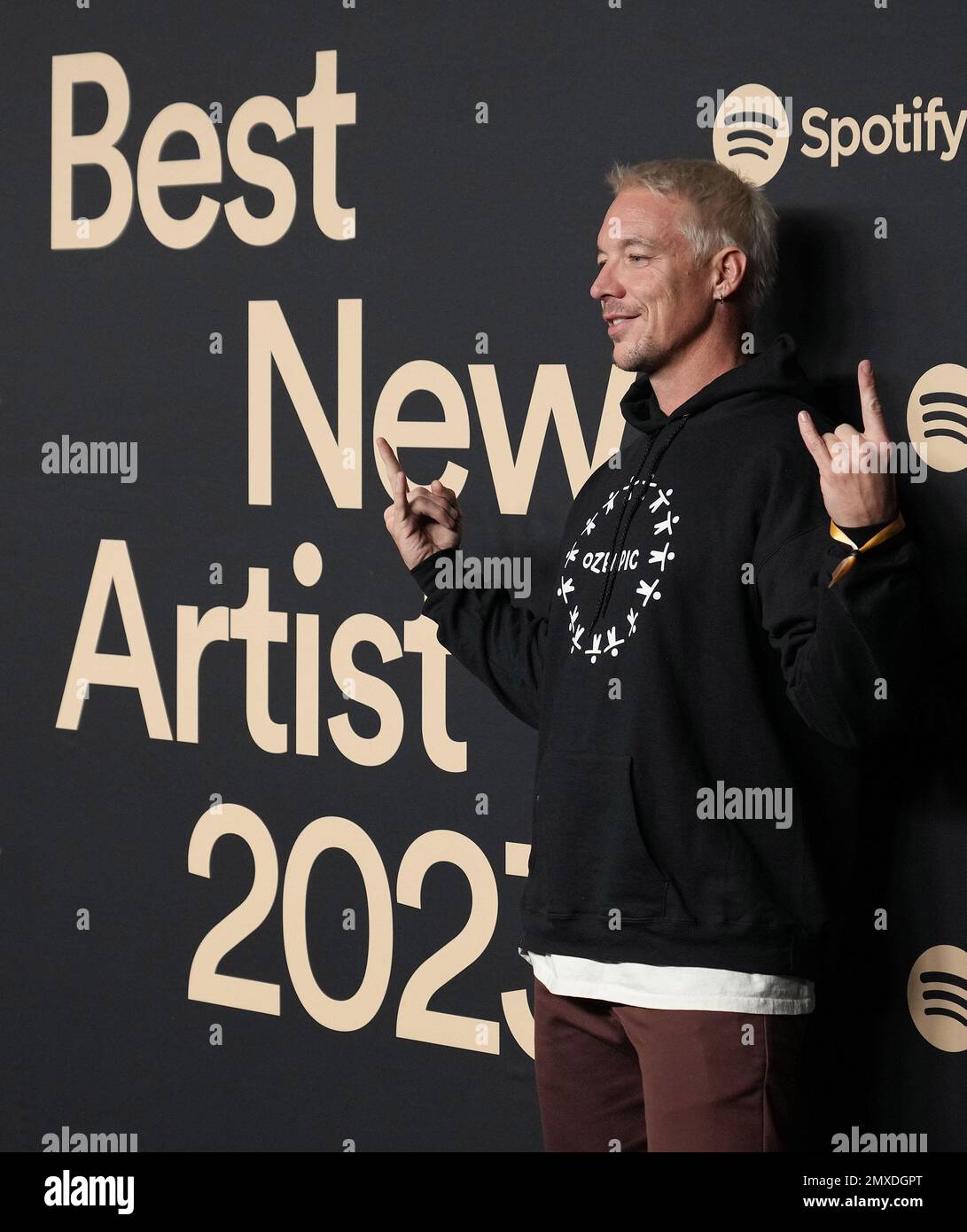 West Hollywood, CA, February 2, 2023. Diplo arrives at the Spotify's ...