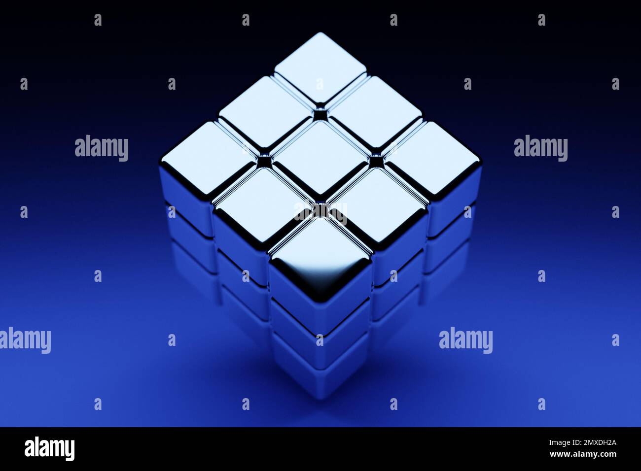 3d illustration classic still life with a geometric volumetric figure ...