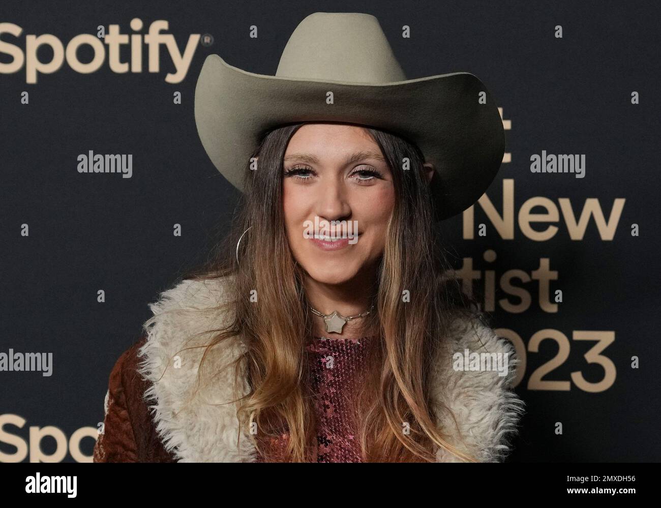 Los Angeles, USA. 02nd Feb, 2023. Sierra Ferrell arrives at the Spotify's 2023 Best New Artist ...