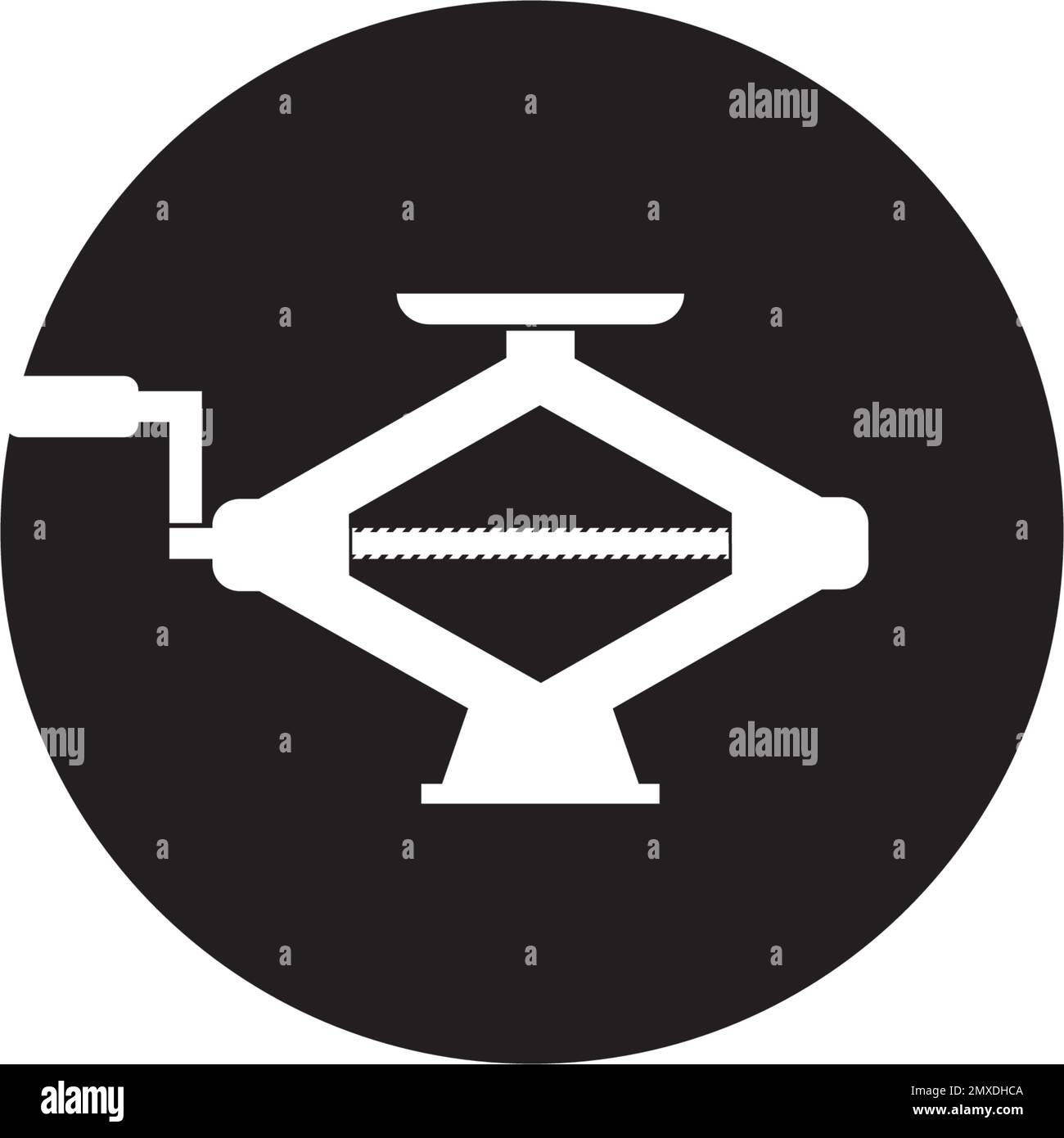 Hydraulic jack icon vector illustration design template Stock Vector ...