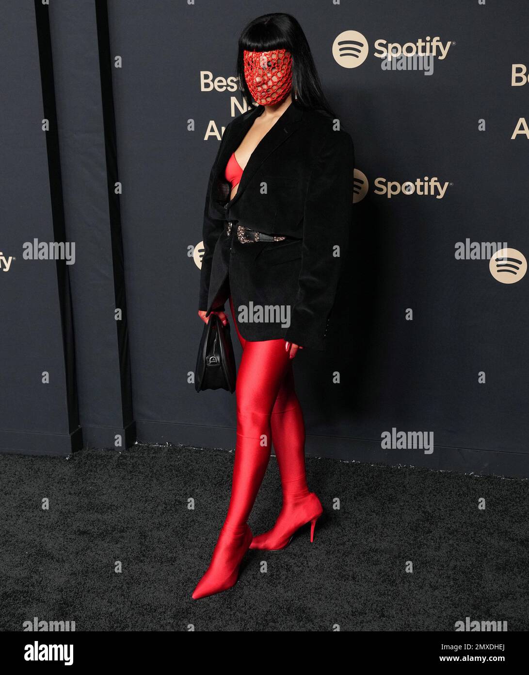 Los Angeles, USA. 02nd Feb, 2023. Laya arrives at the Spotify's 2023 ...