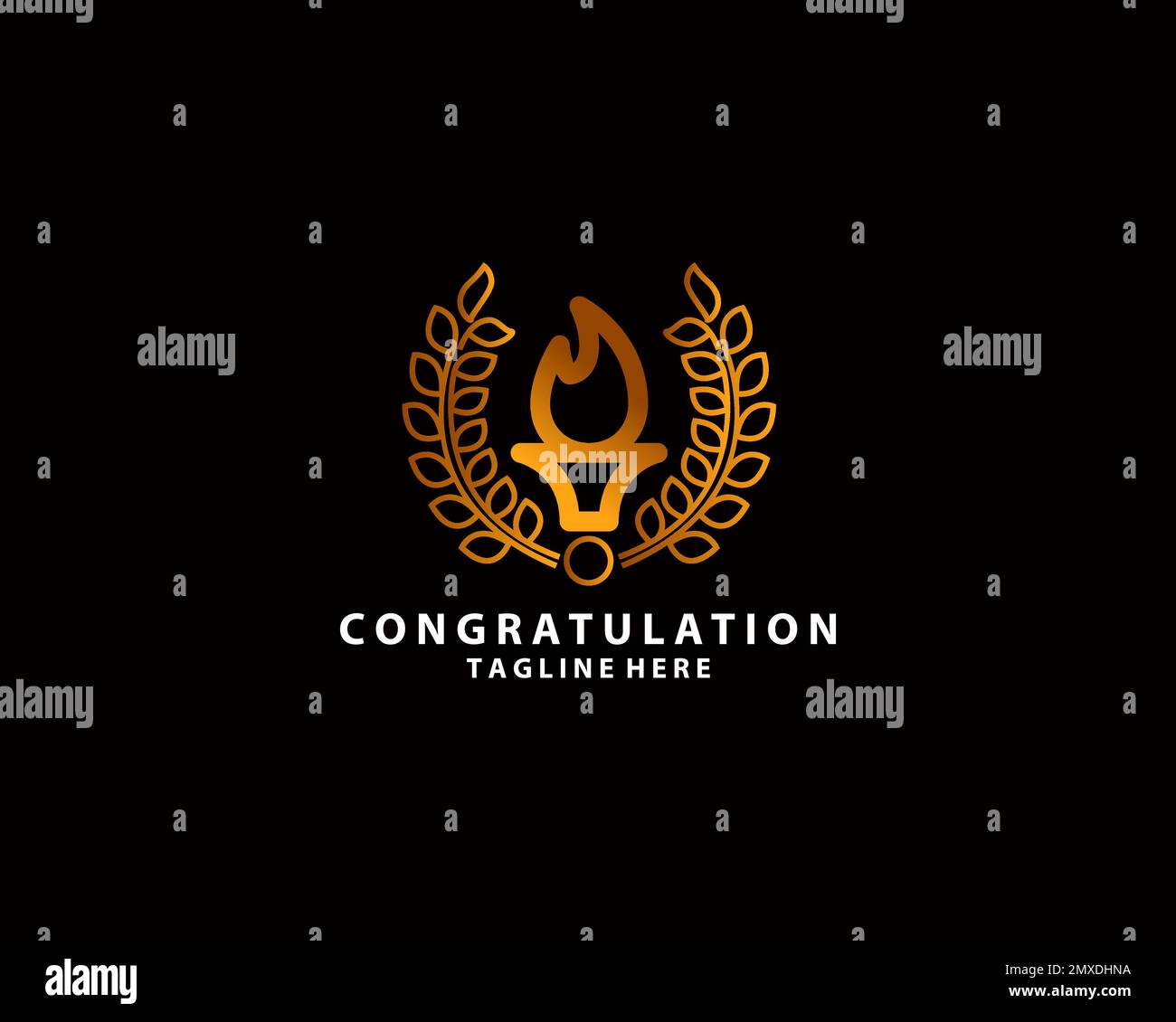 Torch flame sign icon. Fire flaming symbol. Business abstract circle ...