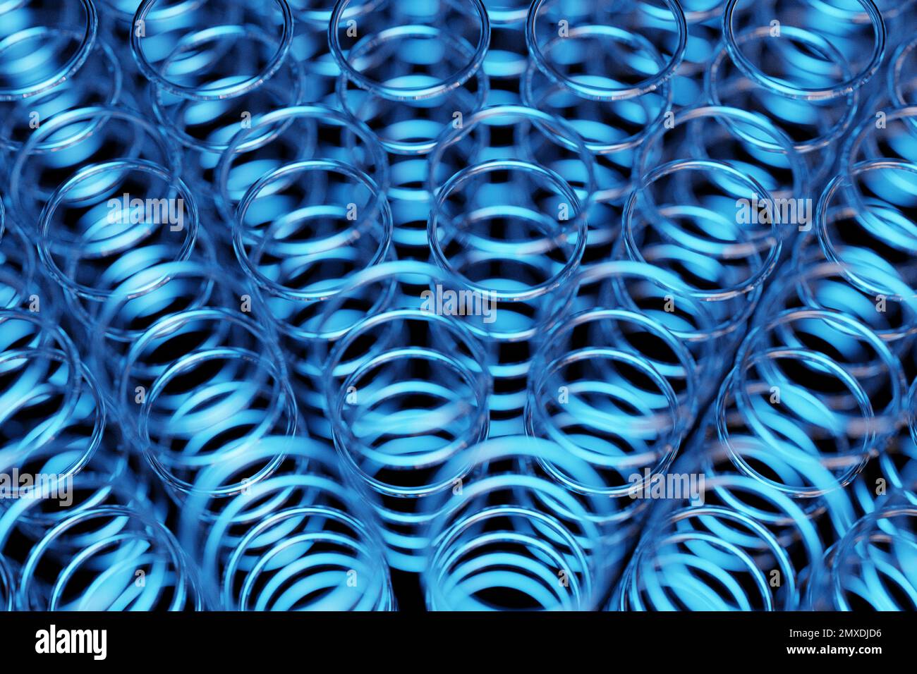 3d illustration of blue circle.Set of shapes on monocrome background ...
