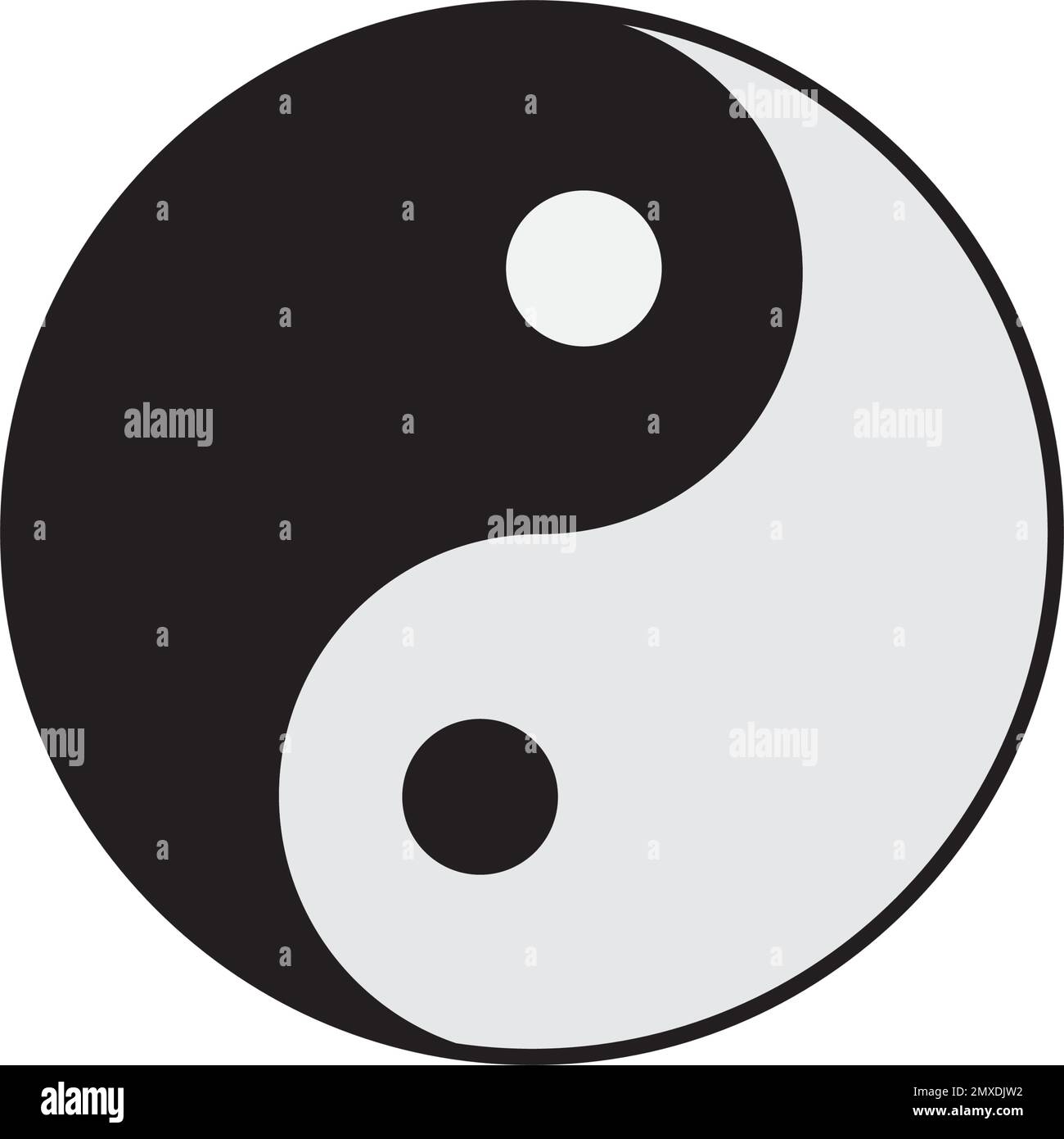 Ying yang symbol of harmony and balance Stock Vector Image & Art - Alamy