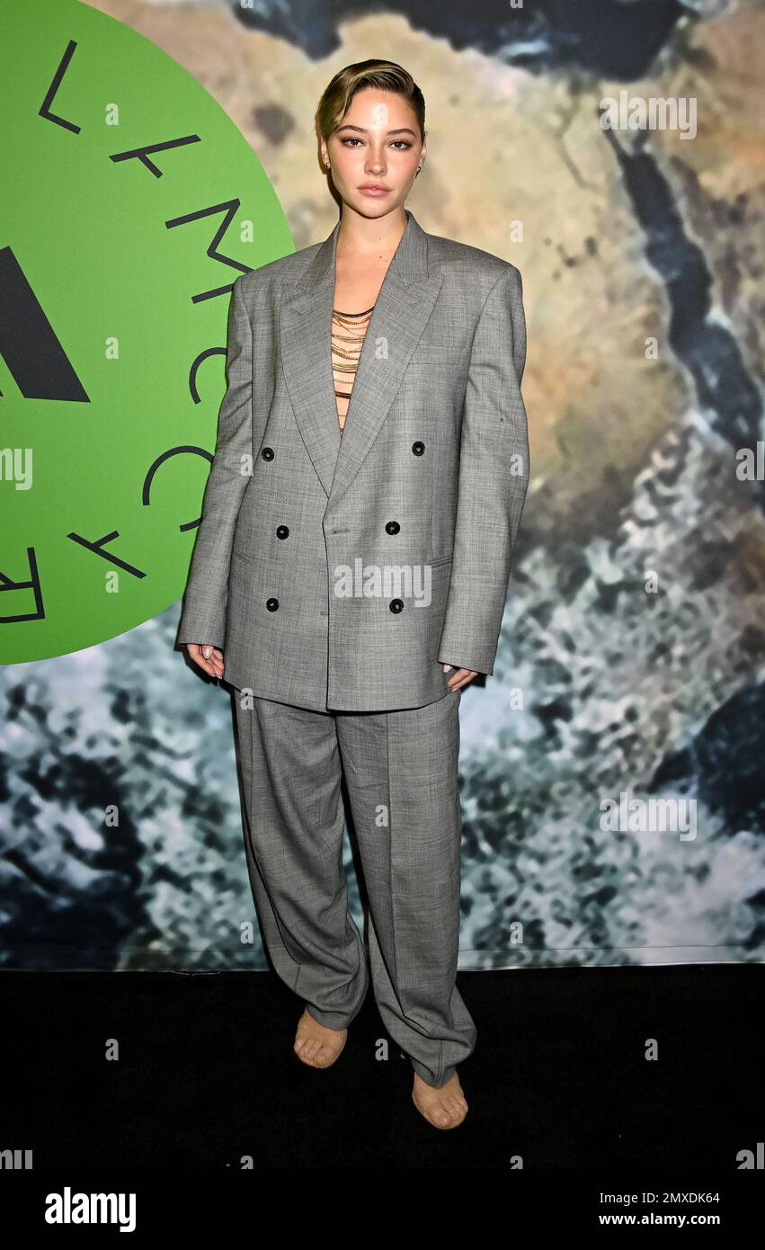 Los Angeles, CA. February 2, 2023 Madelyn Cline arriving at the Stella ...