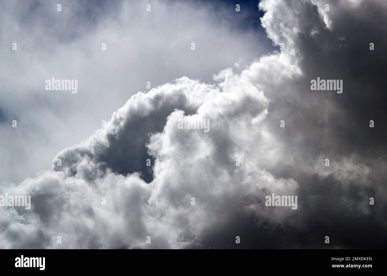 Dark foreboding storm clouds on the horizon Stock Photo - Alamy