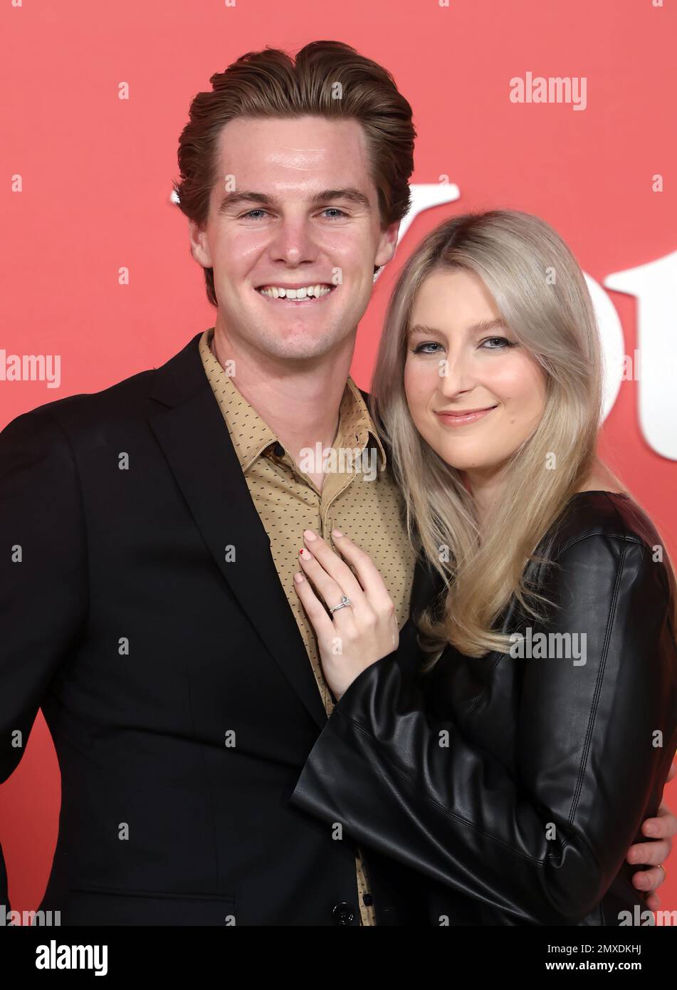 Los Angeles, Ca. 2nd Feb, 2023. Maya Leppard, Hunter Leppard at the ...