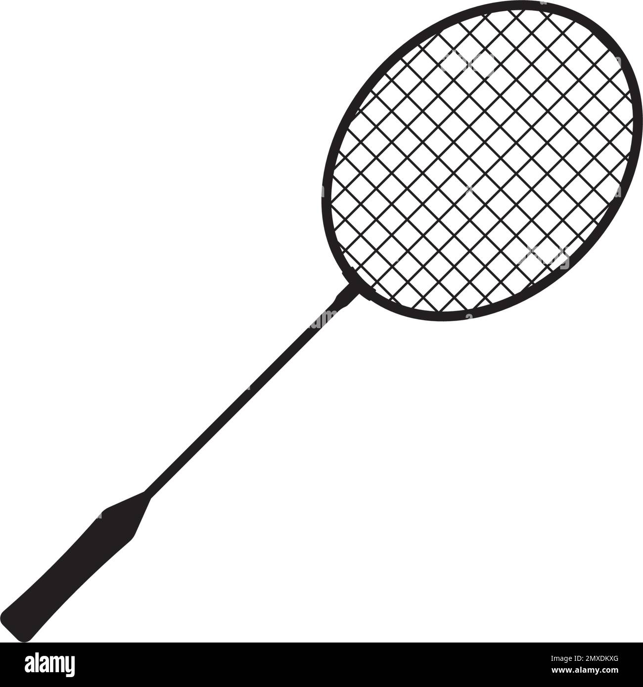 Racquet vector vectors Black and White Stock Photos & Images - Alamy