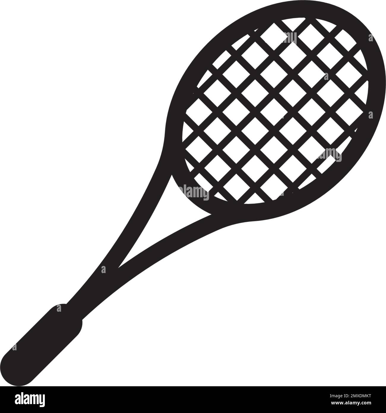 Racquet vector vectors Black and White Stock Photos & Images - Alamy
