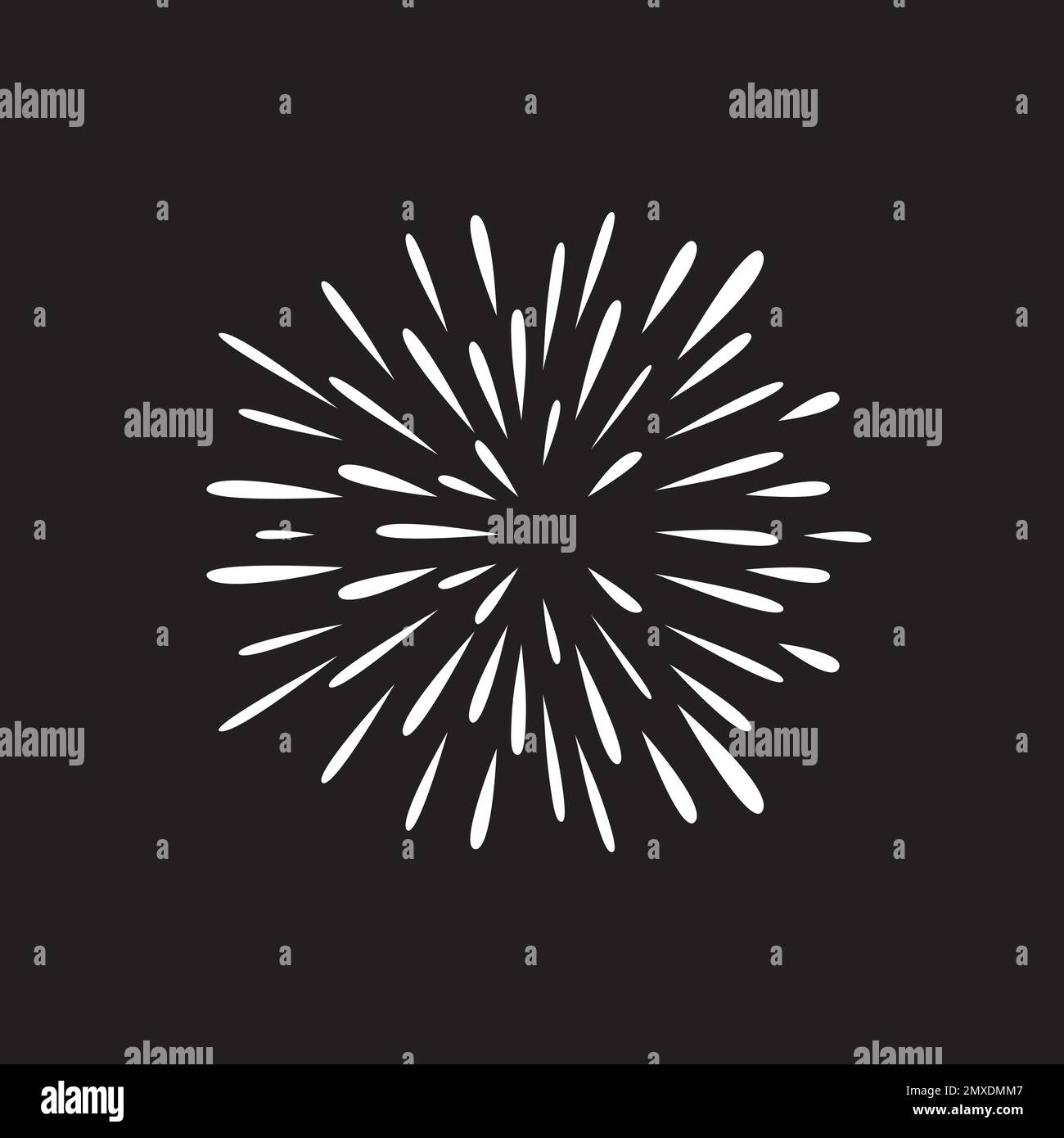 Fireworks icon vector illustration logo design Stock Vector Image & Art ...
