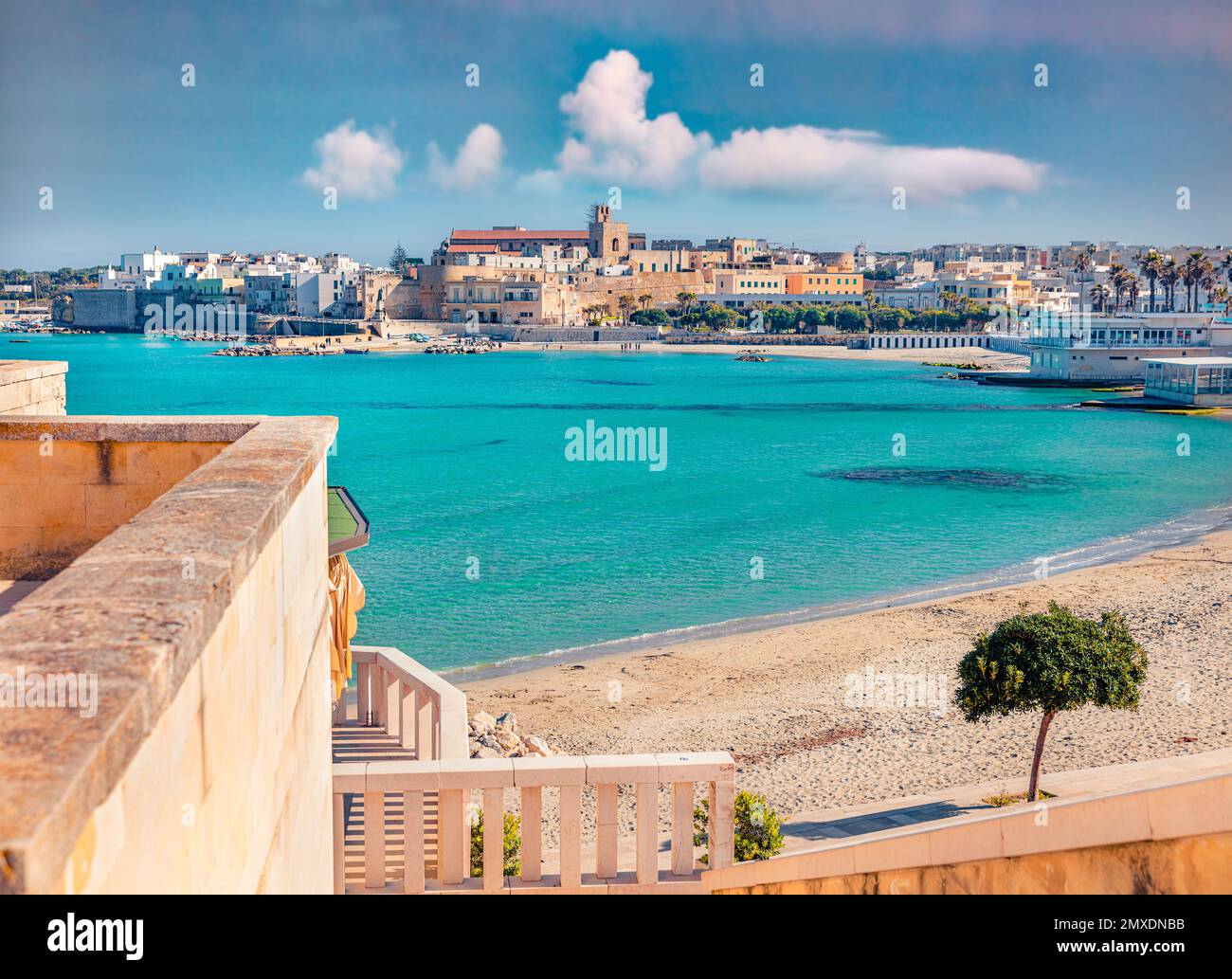 Сharm of the ancient cities of Europe. Coastal town in southern Italy’s ...