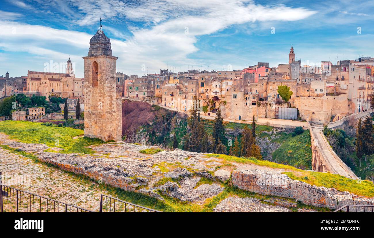 Сharm of the ancient cities of Europe. Stunning summer cityscape of old ...