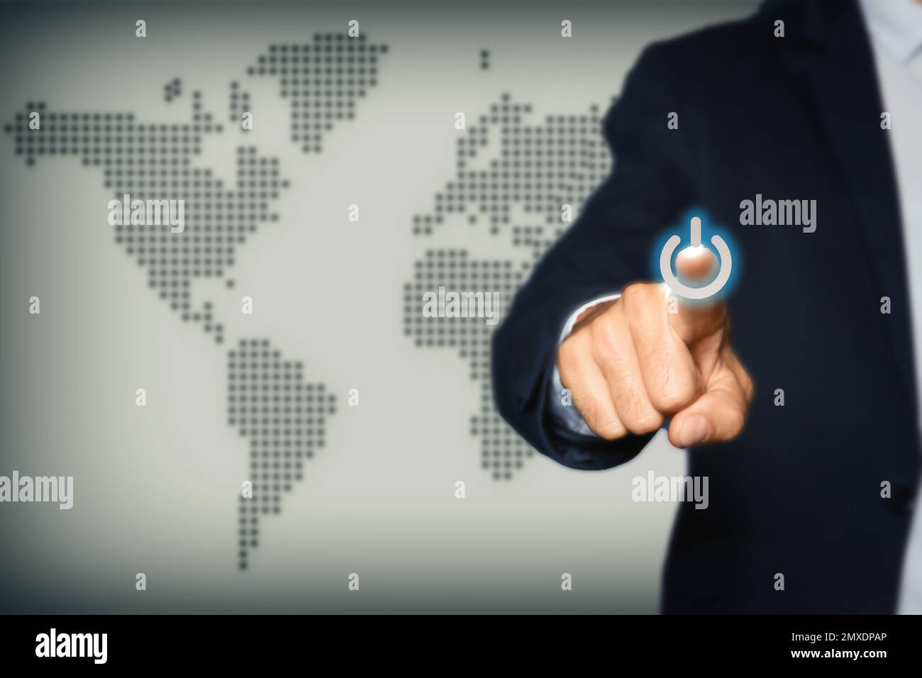 Virtual work environment hi-res stock photography and images - Alamy