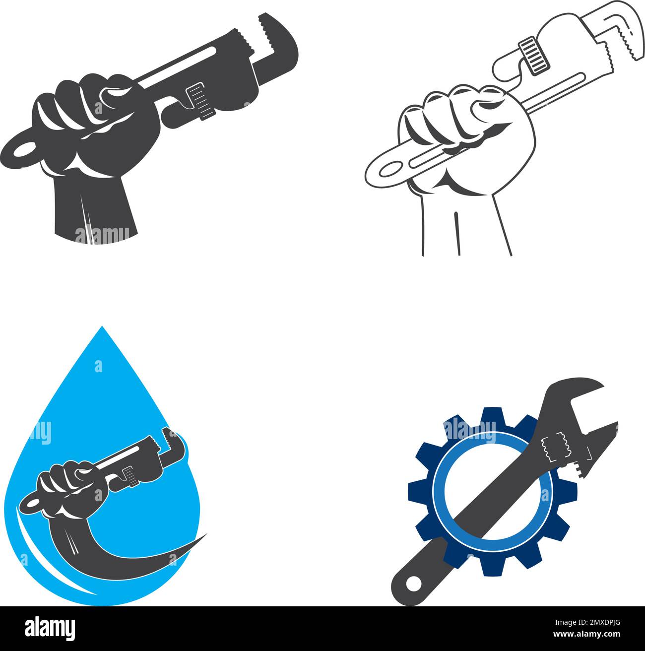Plumbing Symbols Pump Hand Pump Water Stock Vector Images Page 2