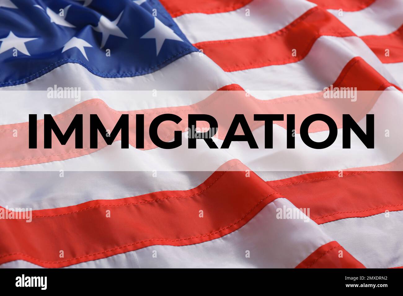 American flag as background, closeup. Immigration concept Stock Photo ...