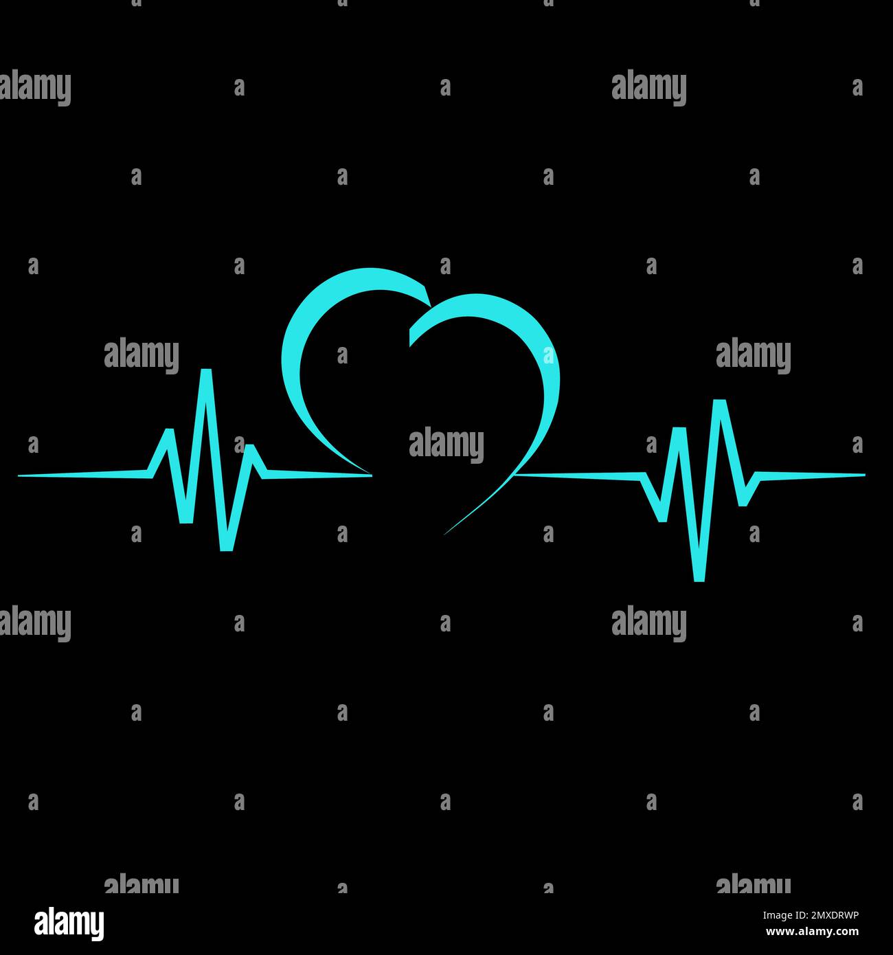 Cardiology healthcare medical human heart icon and logo for business ...