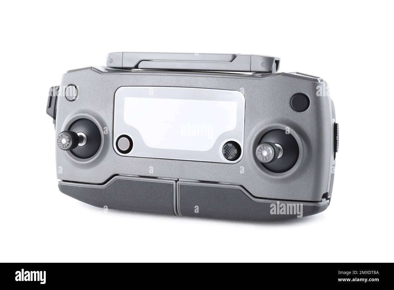 New modern drone controller isolated on white Stock Photo - Alamy