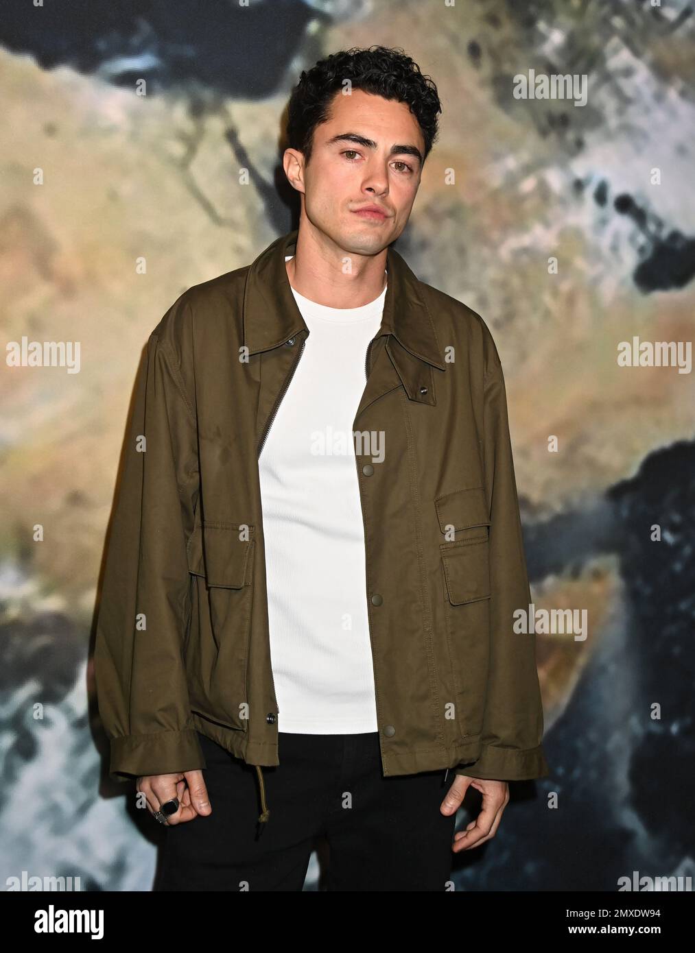 Los Angeles, CA. February 2, 2023 Darren Barnet arriving at the Stella ...