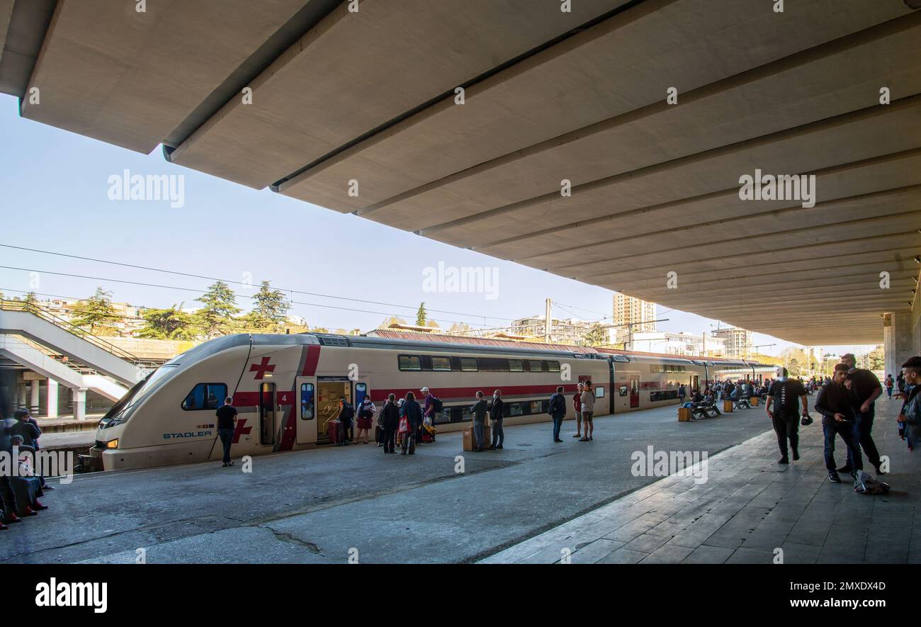 Tbilisi train hi-res stock photography and images - Alamy