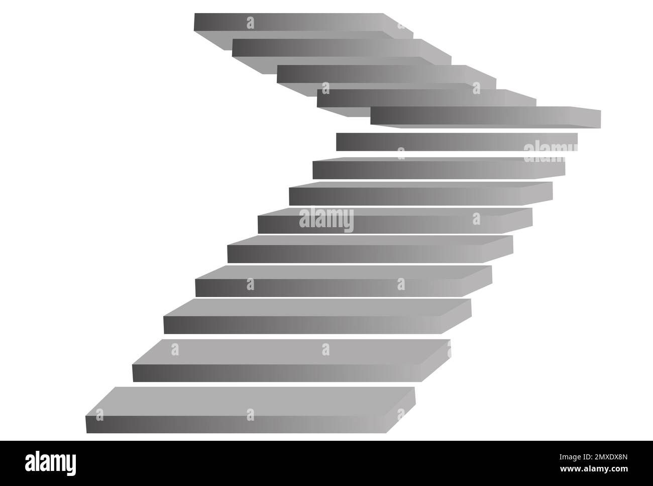 Detail stairs Cut Out Stock Images & Pictures - Alamy