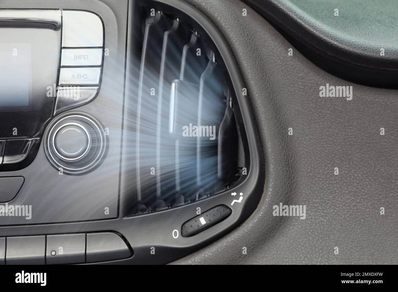 Air conditioner system in modern car, closeup Stock Photo - Alamy