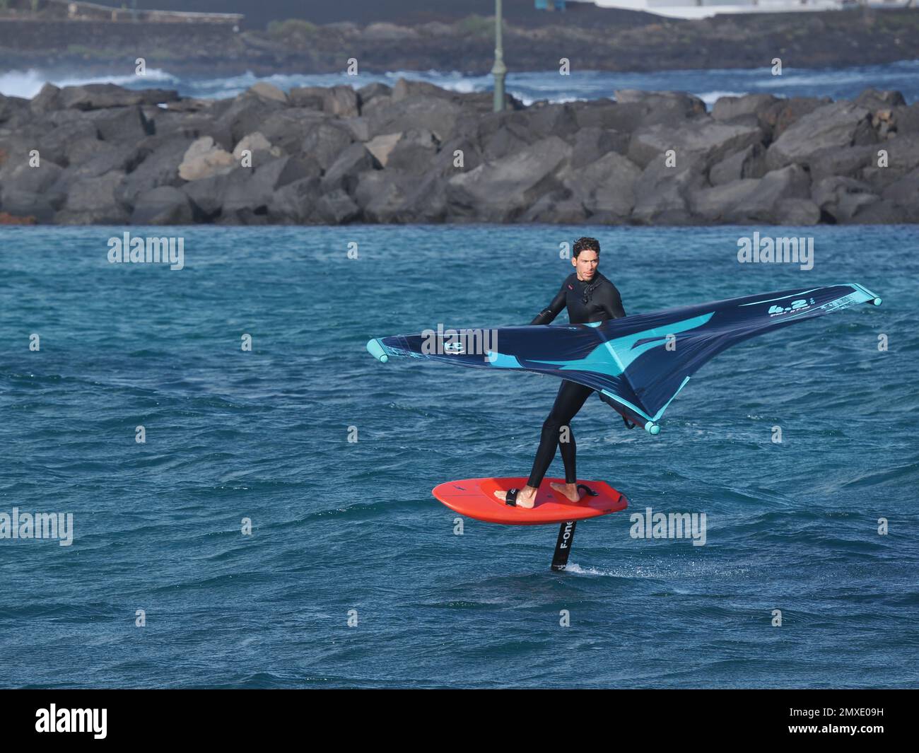 Inflatable air tubes on the wing hi-res stock photography and images ...