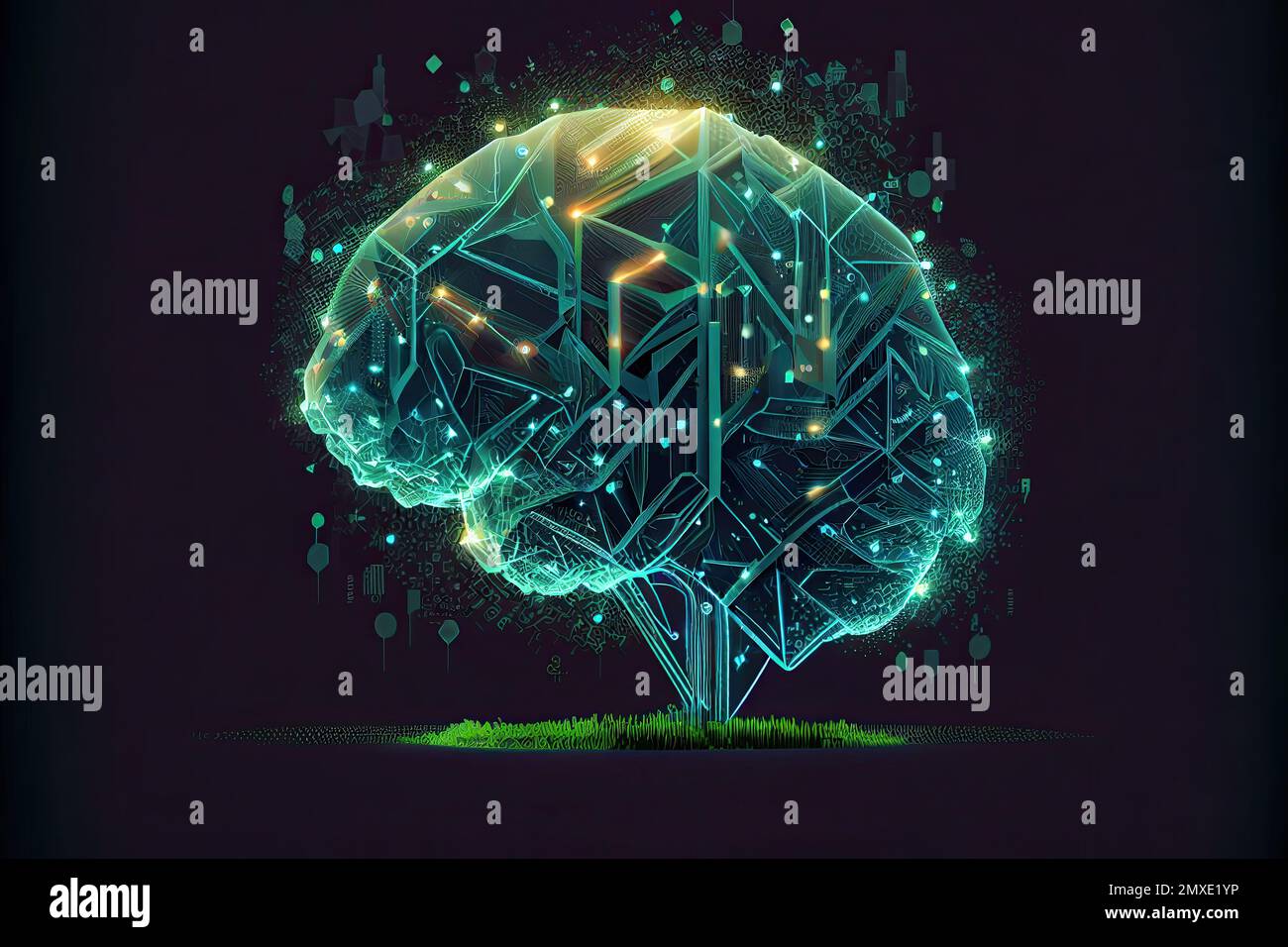 Brain leaf hi-res stock photography and images - Alamy