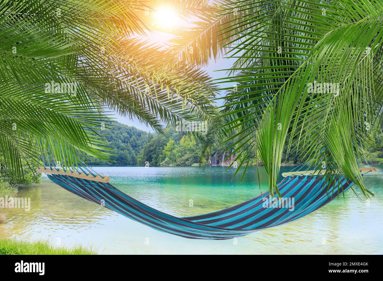 Stream water flowing beach between hi-res stock photography and images ...