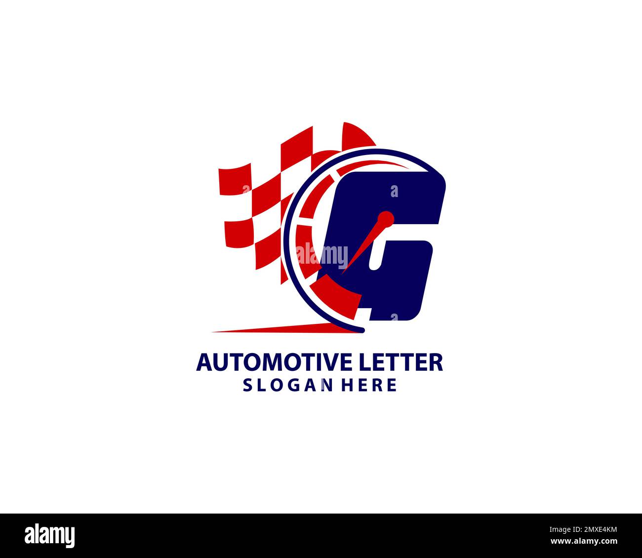 Sport Car Logo On Letter G Speed Concept. Car Automotive Template For ...