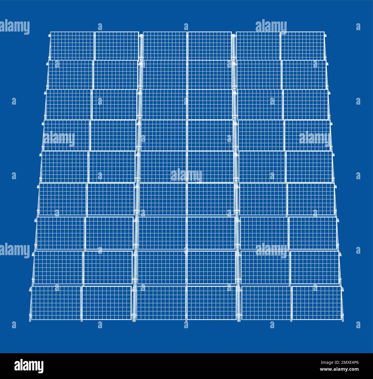 Solar Panel Concept. Vector Stock Vector Image & Art - Alamy