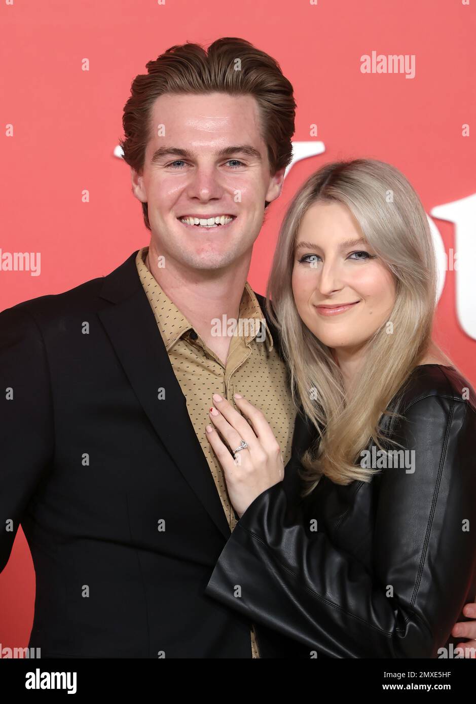 Los Angeles, California, USA. 2nd Feb, 2023. Maya Leppard, Hunter ...
