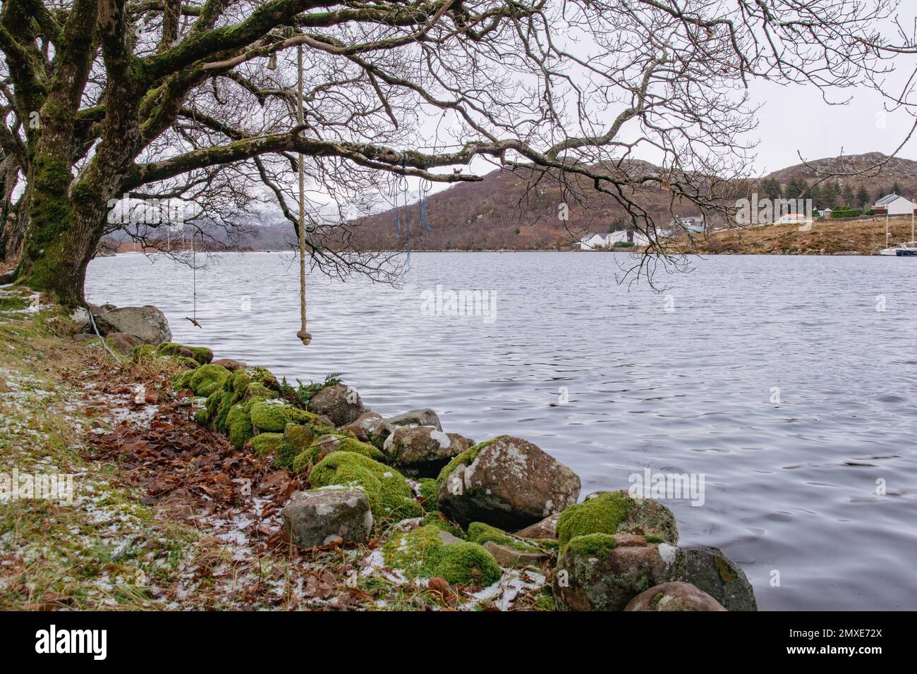 Badachro, a small former fishing village on the North West Coast of ...