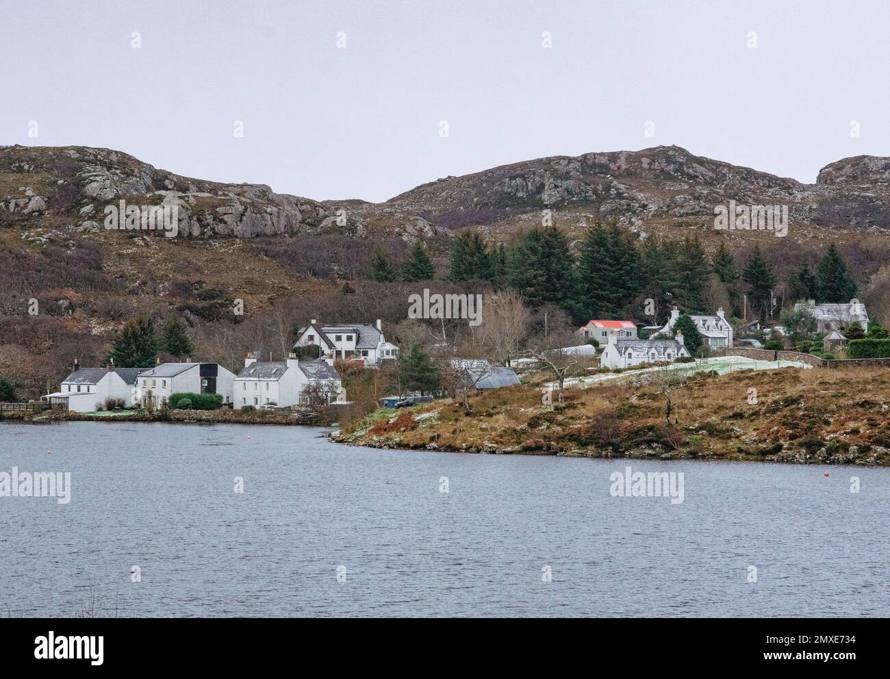 Badachro, a small former fishing village on the North West Coast of ...