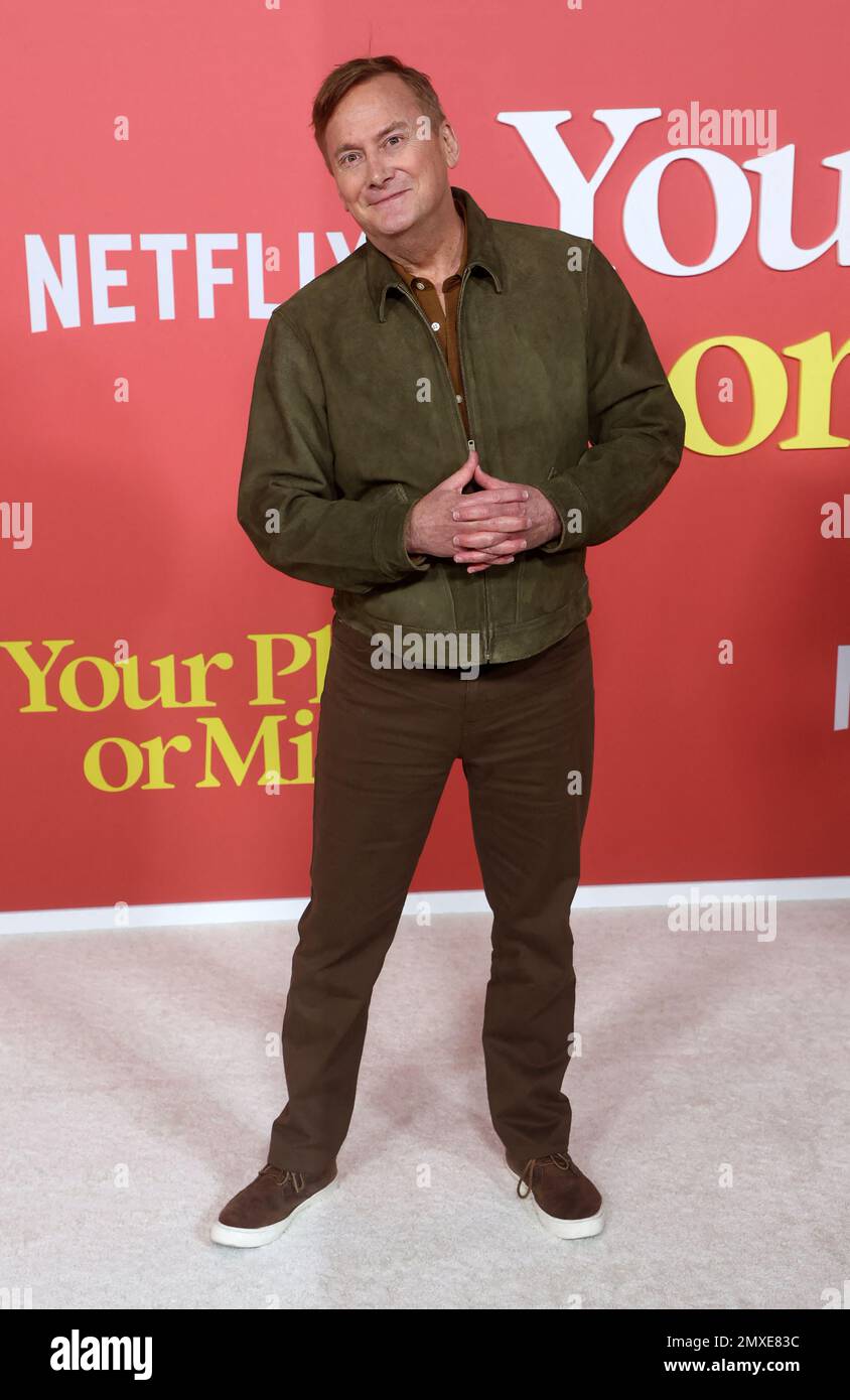 Los Angeles, California. February 02, 2023 Michael Hitchcock arrives at ...