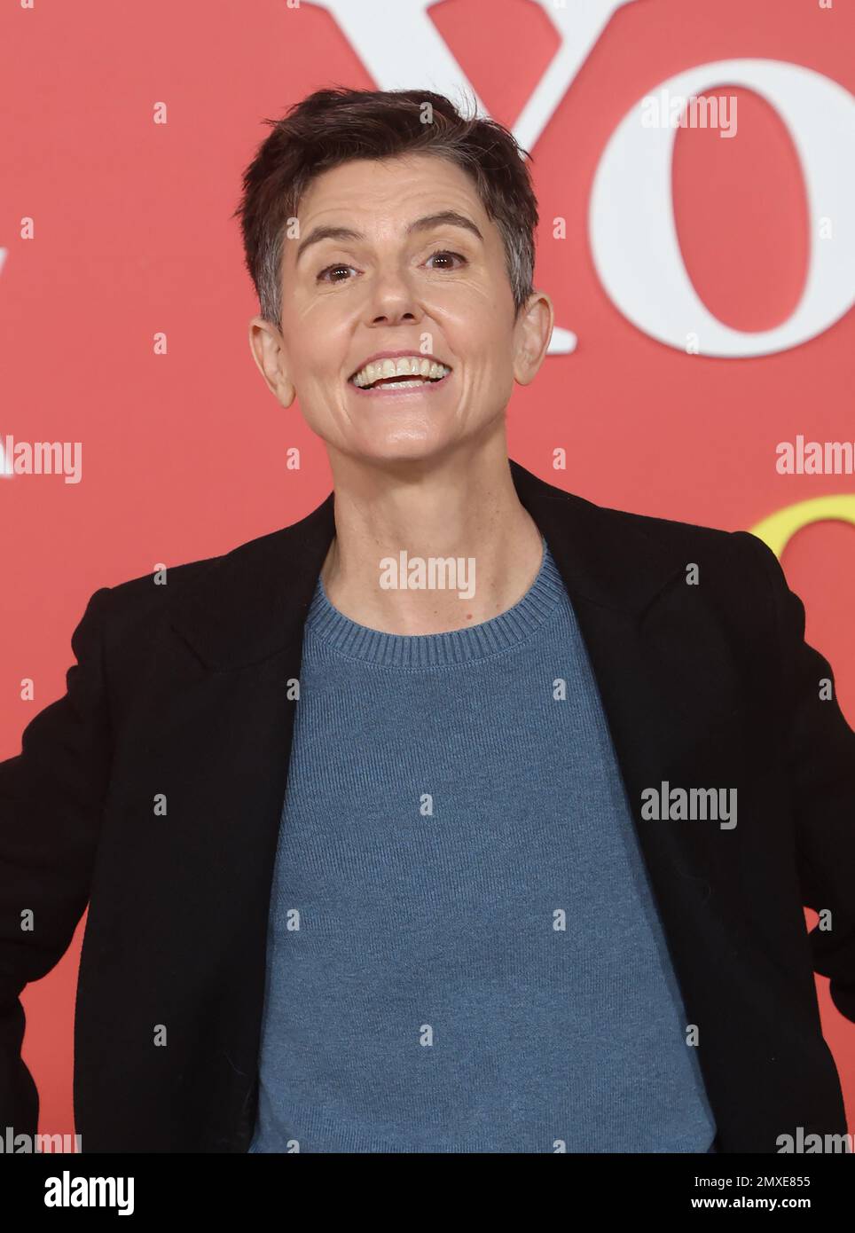 Los Angeles, California. February 02, 2023 Notaro arrives at the World ...