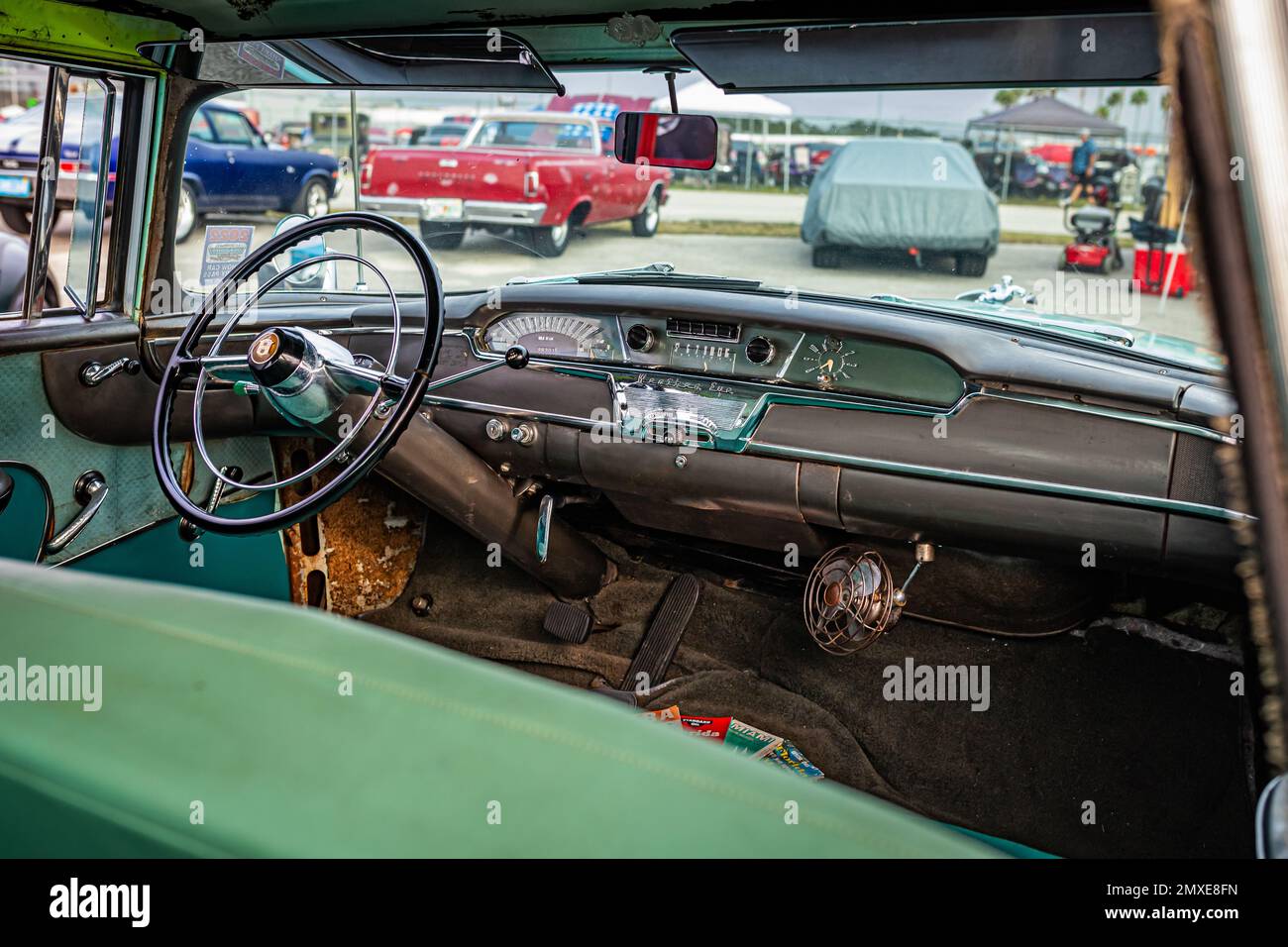 Daytona Beach, FL - November 26, 2022: Wide angle detail interior view ...