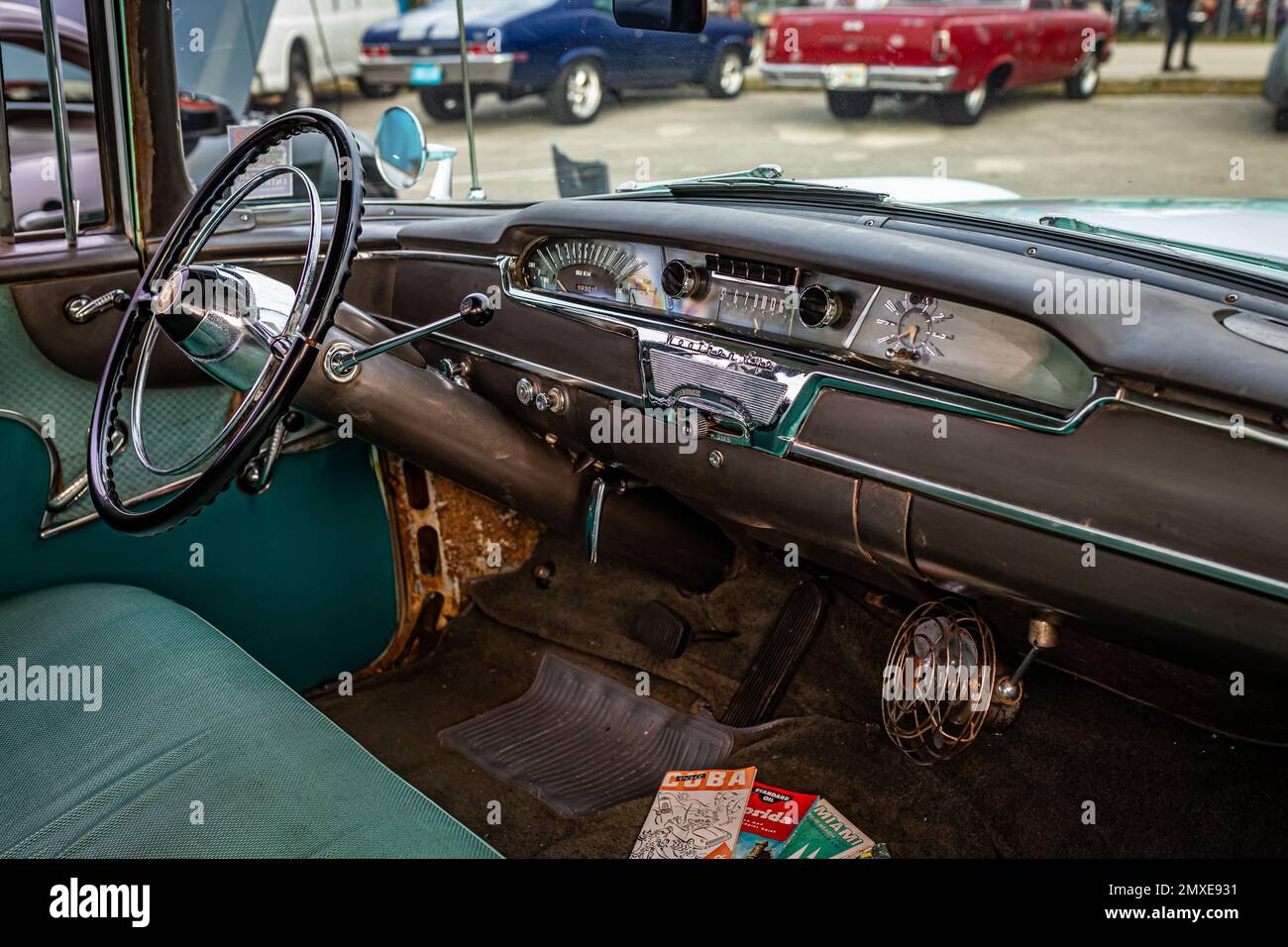 Daytona Beach, FL - November 26, 2022: Wide angle detail interior view ...