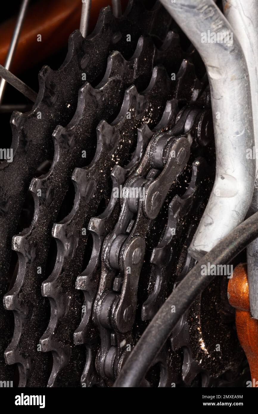 Greasy gear hi-res stock photography and images - Alamy