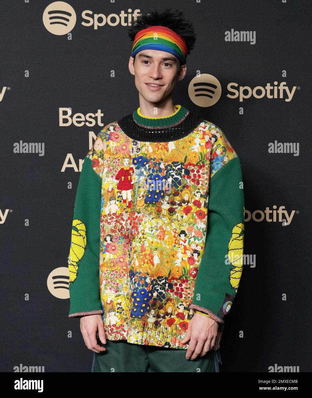 Jacob Collier arrives at the Spotify's 2023 Best New Artist Party held ...