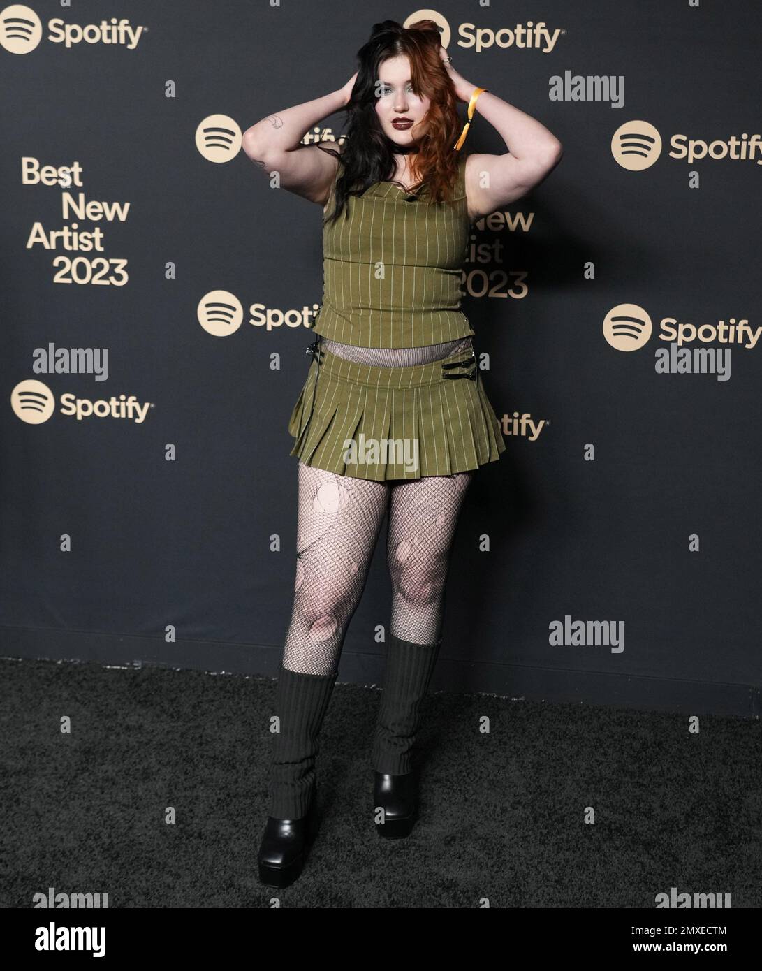 Gayle arrives at the Spotify's 2023 Best New Artist Party held at the ...