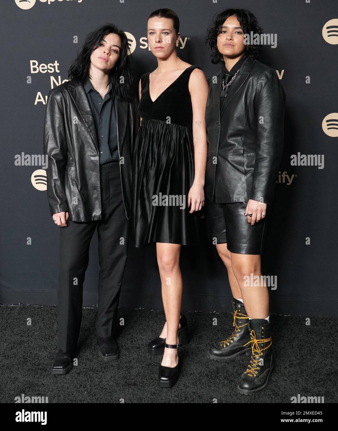 Los Angeles, USA. 02nd Feb, 2023. (L-R) The Aces - Cristal Ramirez ...