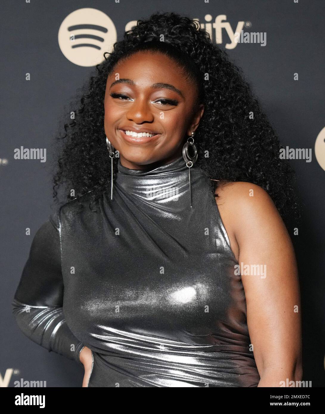 Samara Joy arrives at the Spotify's 2023 Best New Artist Party held at ...